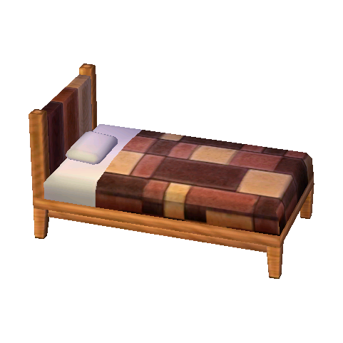 Modernes Holzsofa Animal Crossing