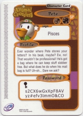 199 Pete (Animal Crossing-e) - Animal Crossing Wiki - Nookipedia