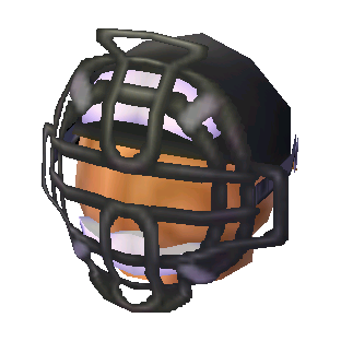 Catcher's mask (New Leaf) - Animal Crossing Wiki - Nookipedia