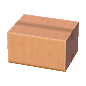 Cardboard box (New Leaf) - Animal Crossing Wiki - Nookipedia