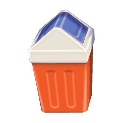 Trash bin (City Folk) - Animal Crossing Wiki - Nookipedia
