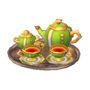 Fancy tea set (New Leaf) - Animal Crossing Wiki - Nookipedia