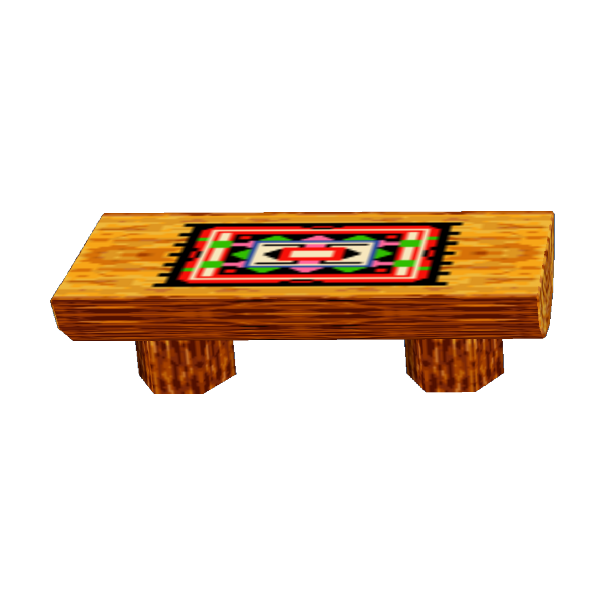 Cabin low table (City Folk) - Animal Crossing Wiki - Nookipedia