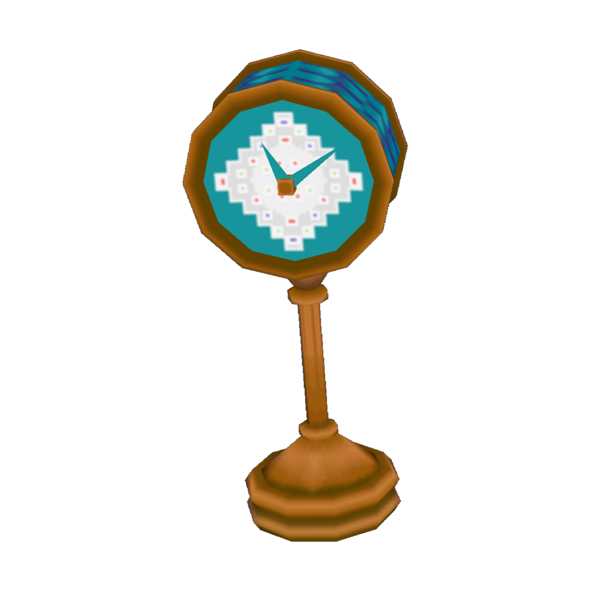 Pavé clock (City Folk) - Animal Crossing Wiki - Nookipedia