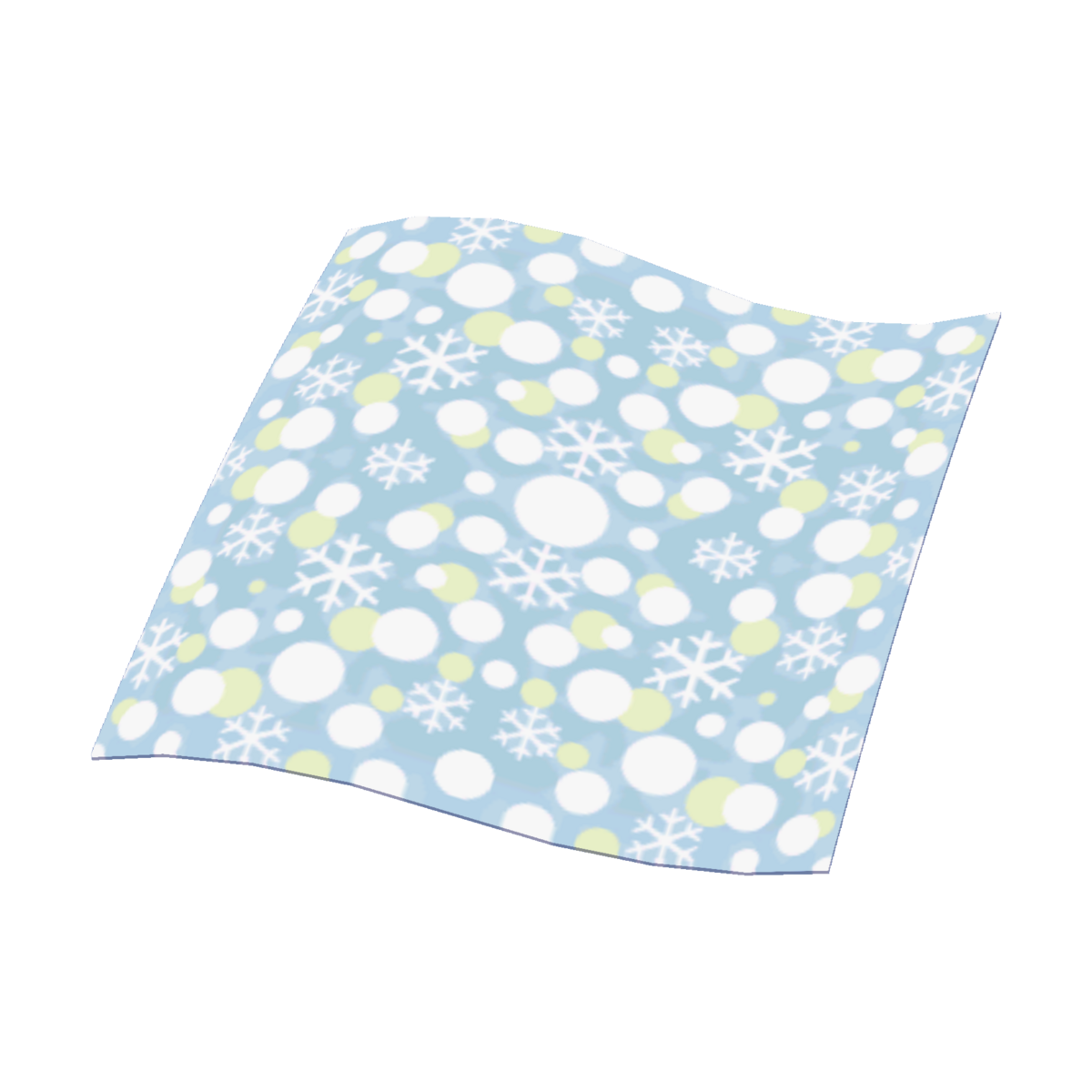 Snowman carpet (City Folk) - Animal Crossing Wiki - Nookipedia