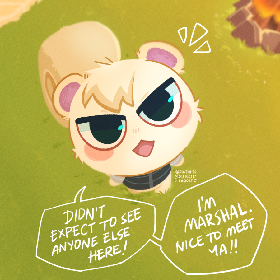 File:Fanart - Marshal by oletarts.png - Animal Crossing Wiki - Nookipedia